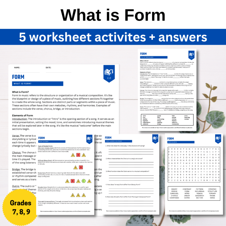 Discovering Musical Form: Types, Elements and More – Contemporary Educator